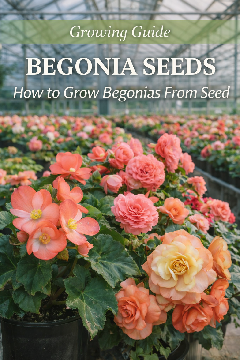 Begonia Seeds Growing Guide How to Grow Begonias From Seed Successfully ...