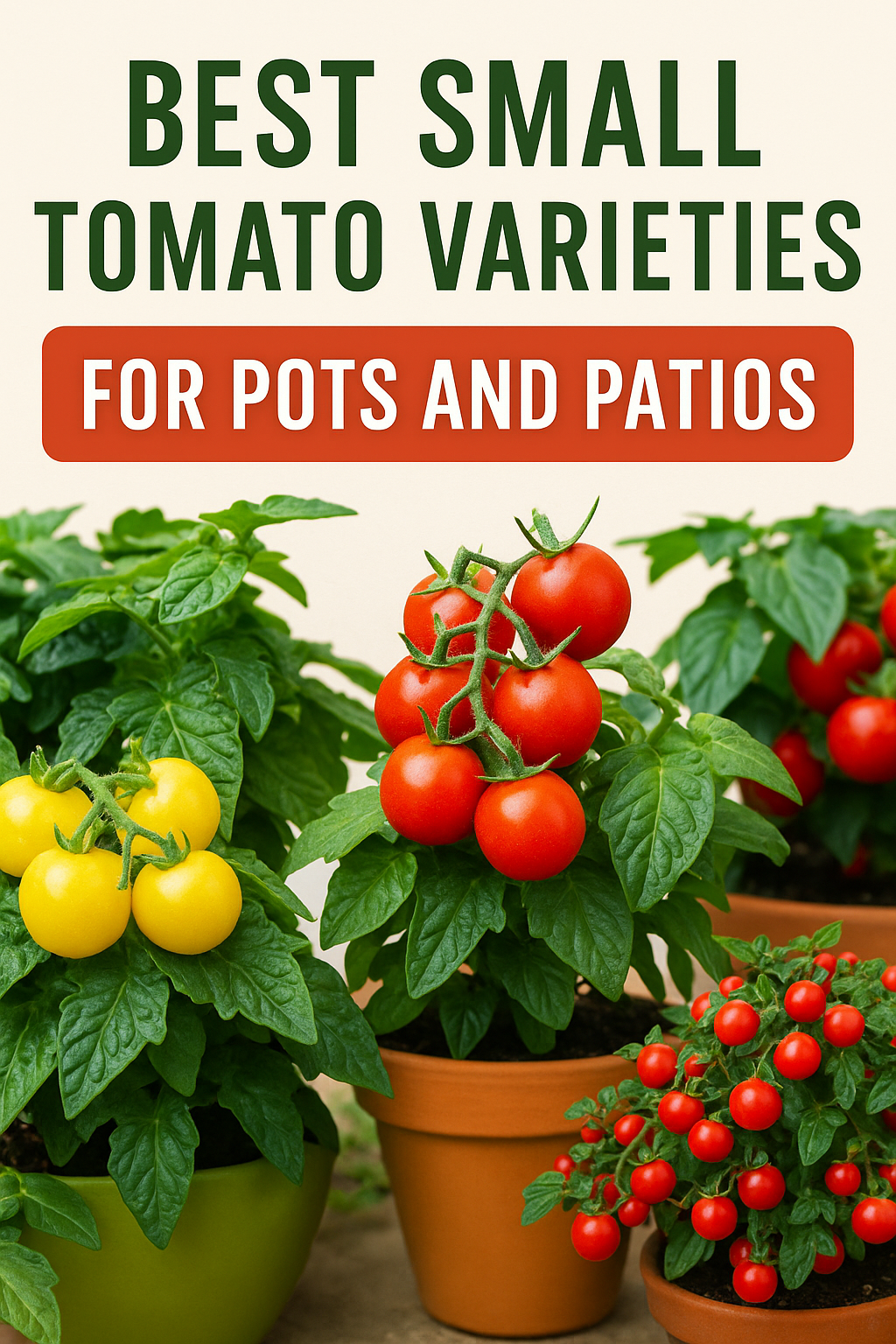Best Small Tomato Varieties for Pots and Patios | Dwarf Tomato Seeds ...