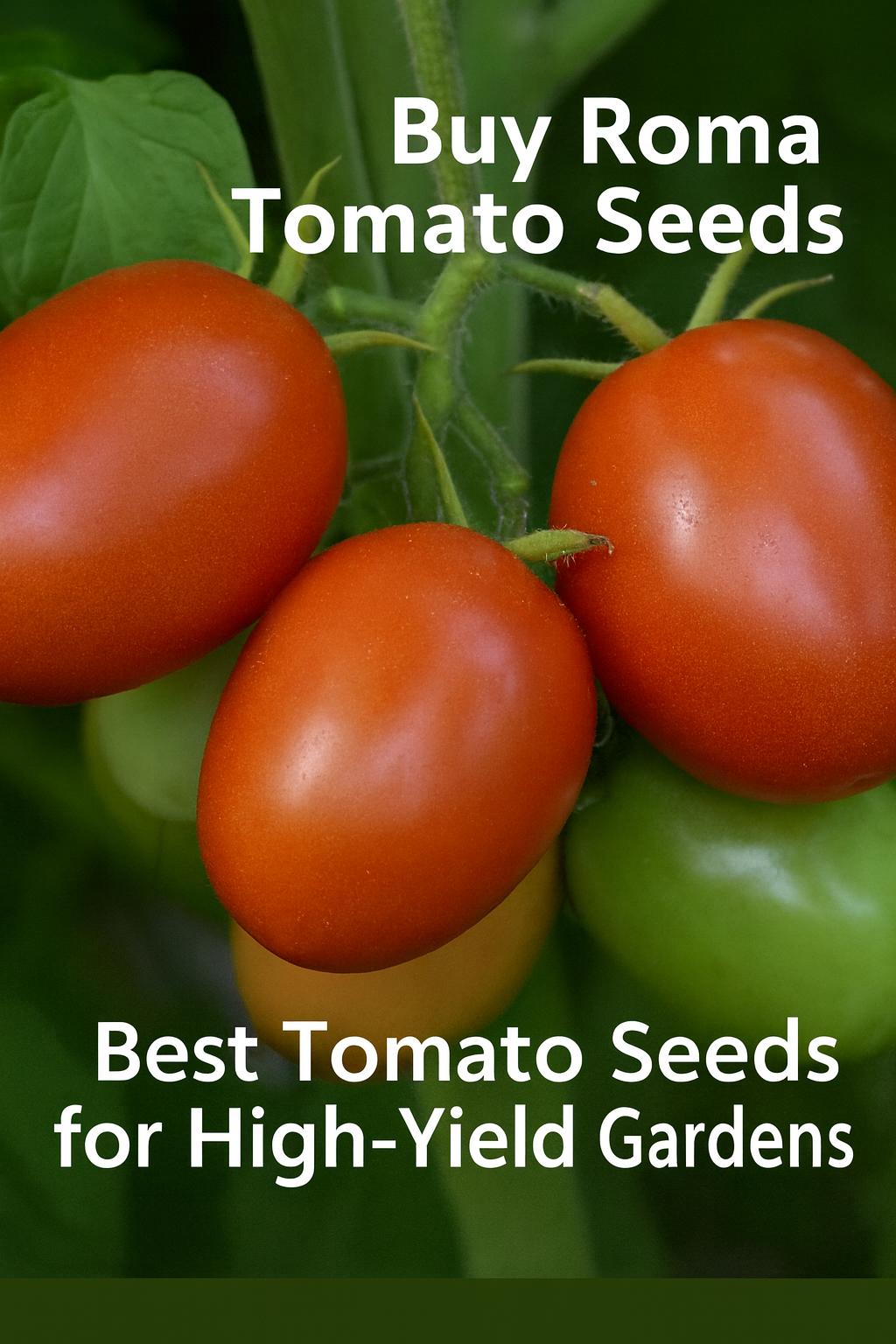 Buy Roma Tomato Seeds | Best Tomato Seeds for High-Yield Gardens ...