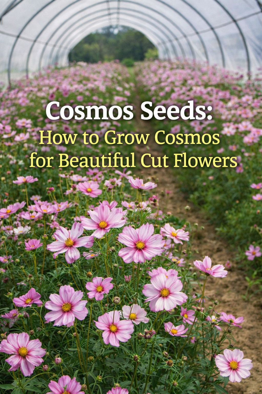 Cosmos Seeds: How to Grow Cosmos Flowers From Seed for Cut Flower ...