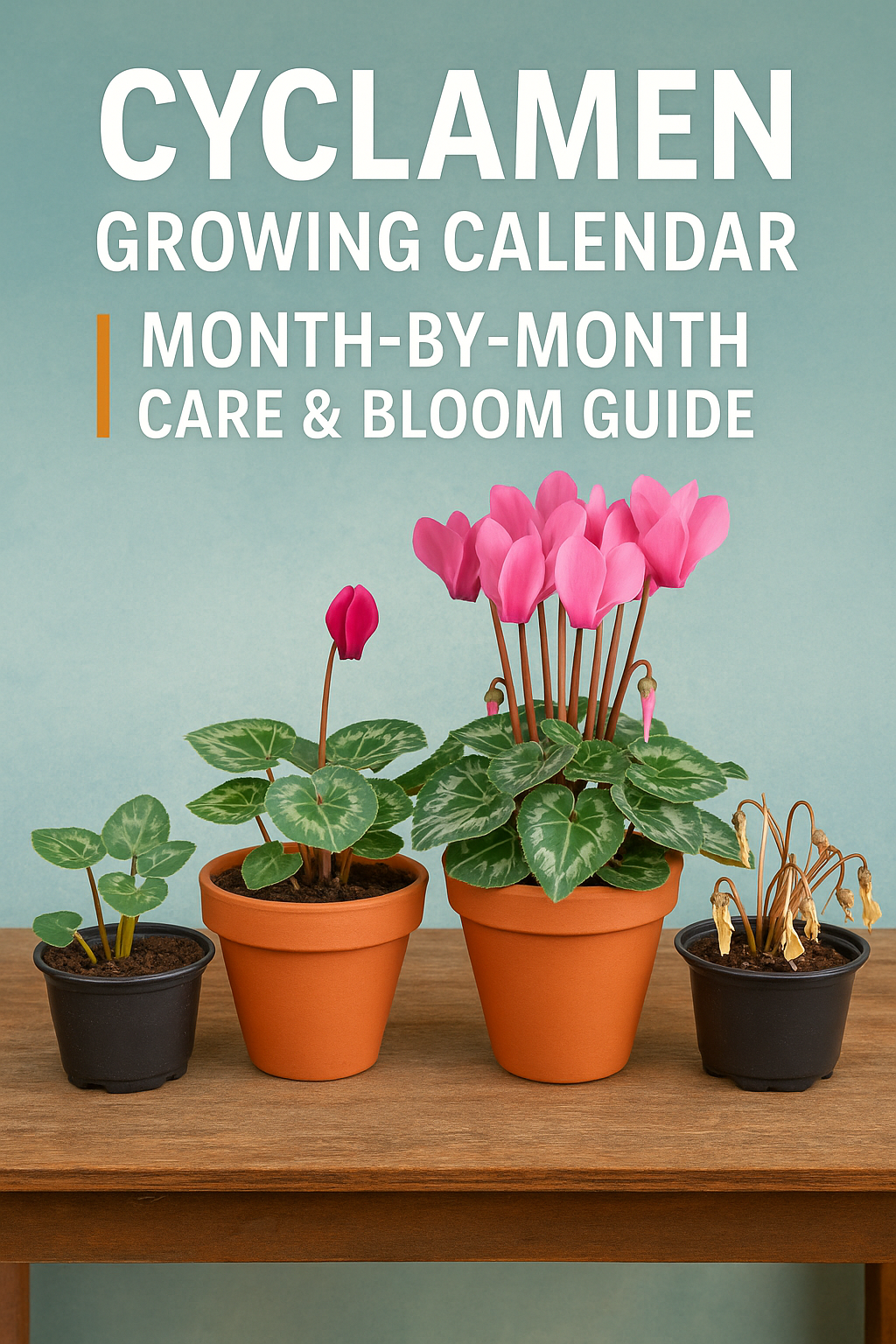 Cyclamen Growing Calendar | Month-by-Month Care & Bloom Guide ...