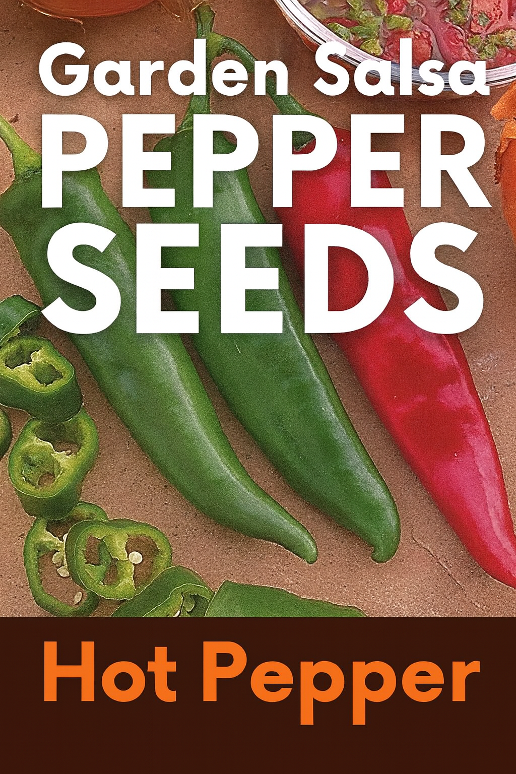 Garden Salsa Pepper Seeds Hot Pepper | Perfect for Homemade Salsas ...