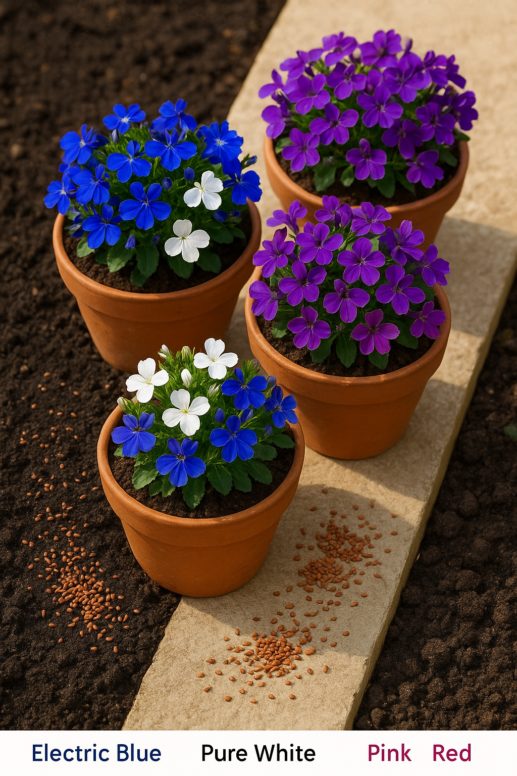 Lobelia Flower Seeds: The Ultimate Color Guide for Edging & Containers ...