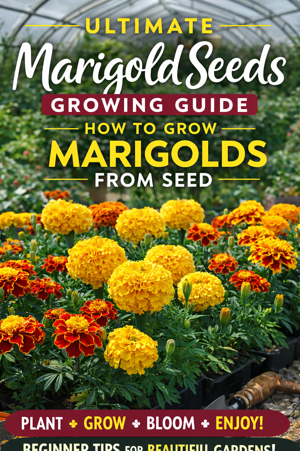 Marigold Seeds Growing Guide | How to Grow Marigolds From Seed ...