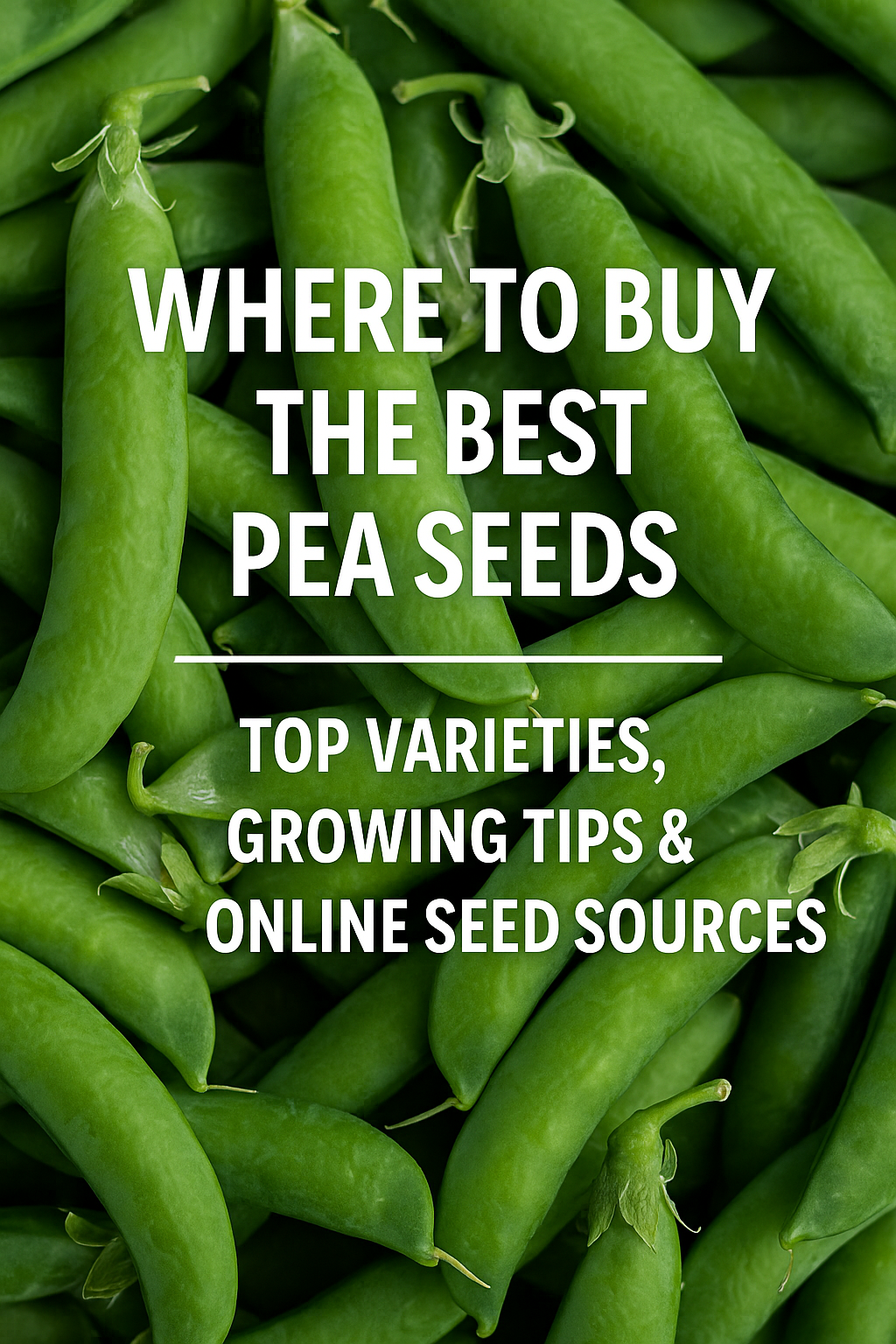 Where to Buy the Best Pea Seeds | Top Garden Varieties Online ...
