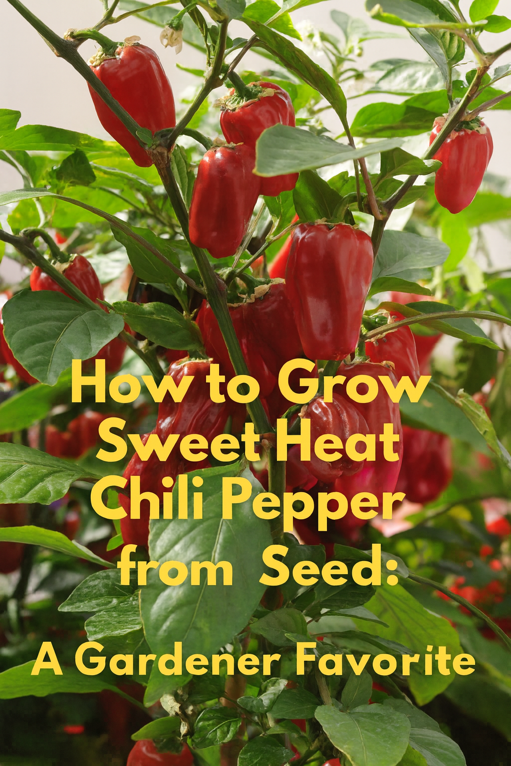 Sweet Heat Chili Pepper Seeds | Mild, Productive, Flavorful Variety ...