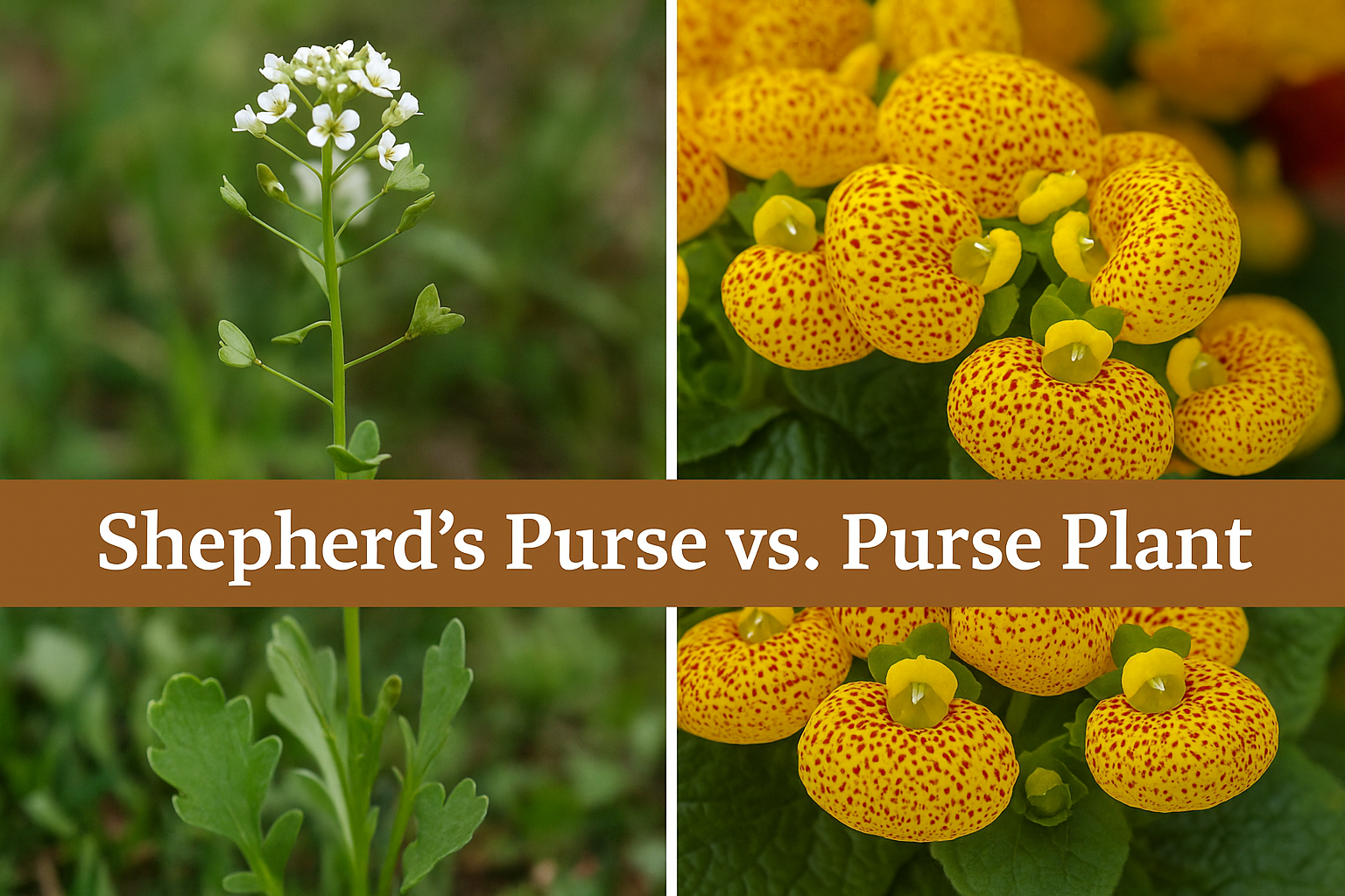 Shepherd’s Purse vs. Purse Plant – Seed Guide & Growing Tips ...