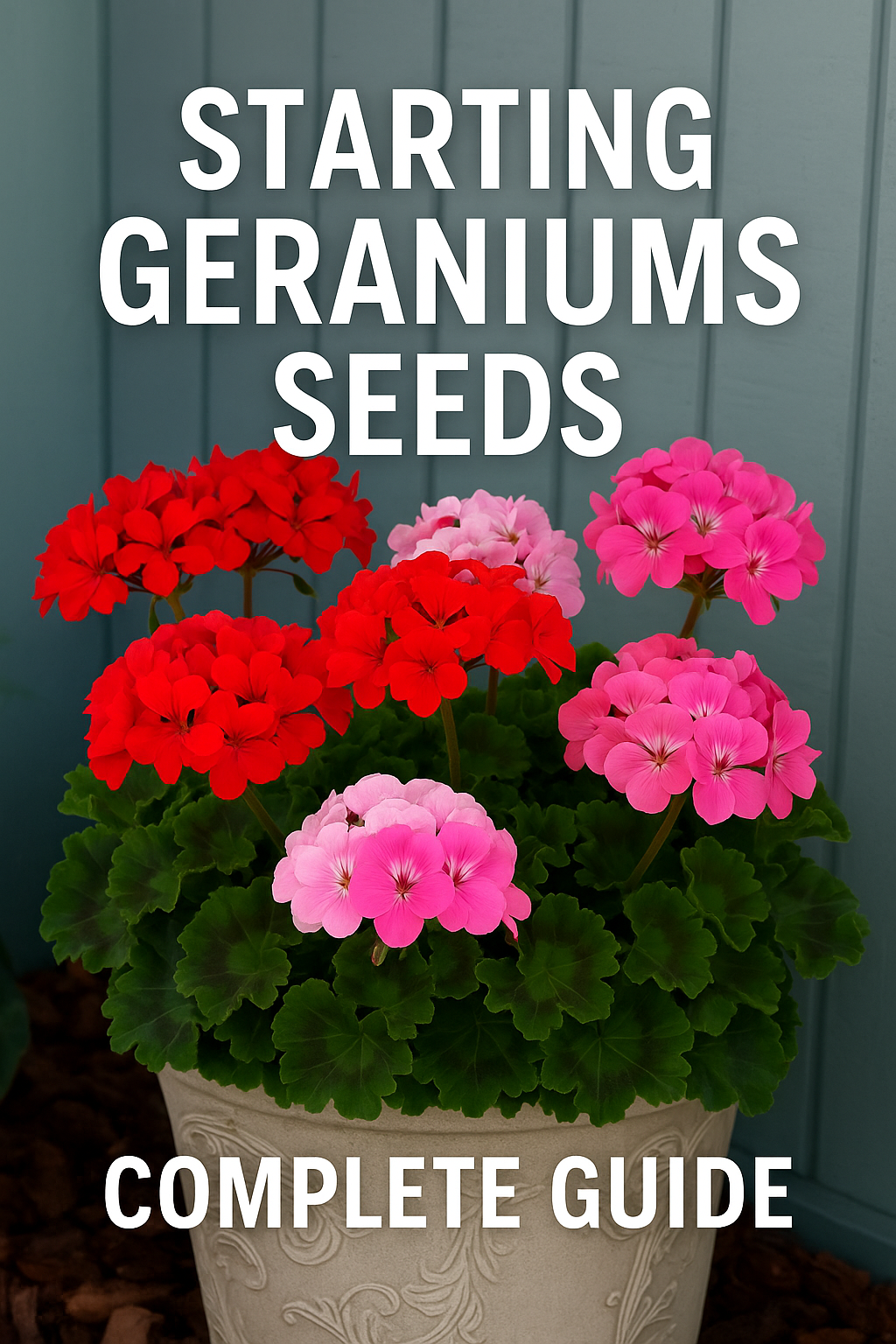 Starting Geranium Seeds | Complete Guide to Germination Success ...