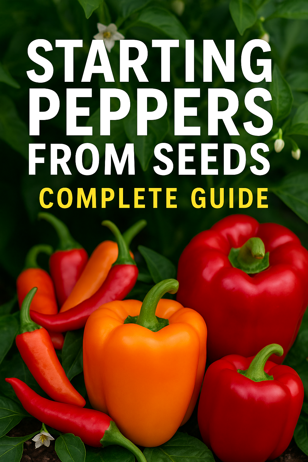 Starting Peppers from Seeds | Complete Guide to Growing Pepper Plants ...