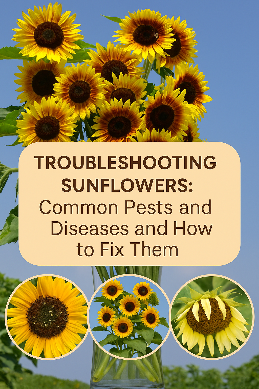 Troubleshooting Sunflowers | Common Pests and Diseases + Solutions ...
