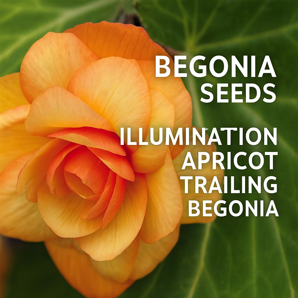 Tuberous Begonia Seeds – Illumination Apricot Trailing Begonia for ...