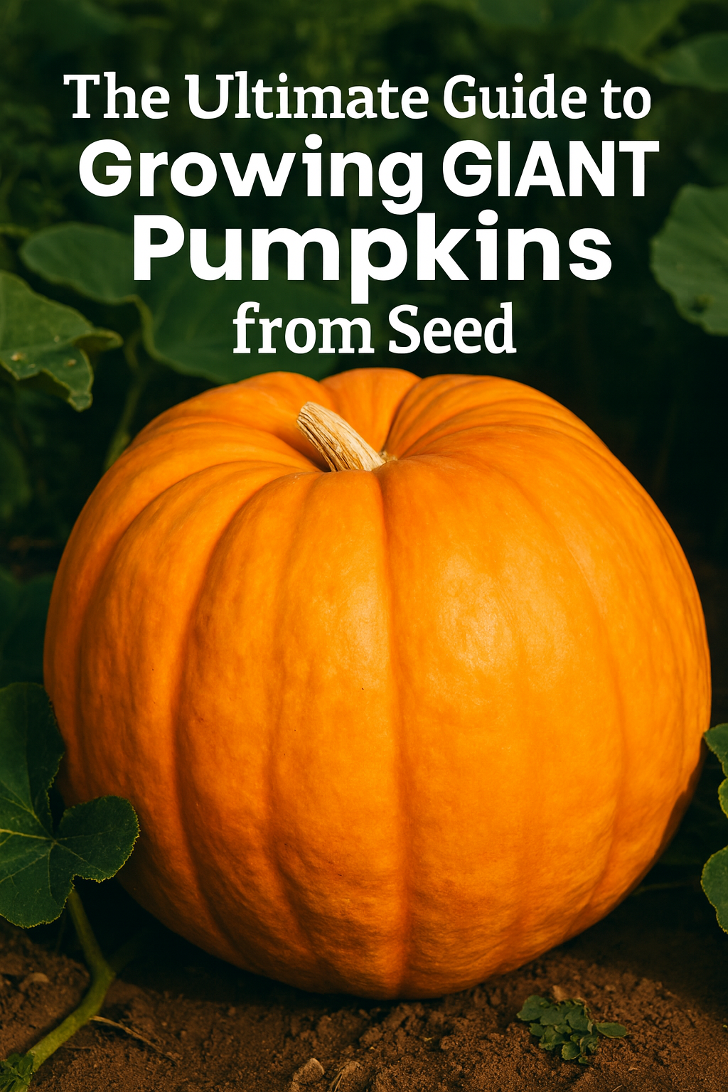 Ultimate Guide To Growing Giant Pumpkins Dill S Atlantic Giant Big