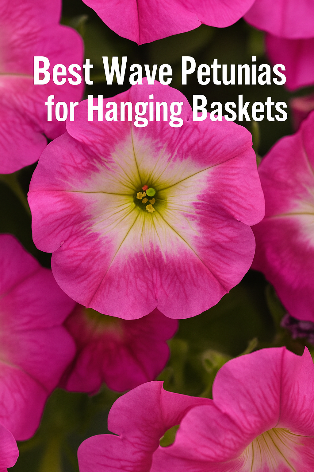 Wave Petunia Seeds: Best Wave Petunias for Hanging Baskets & Porch Pots ...