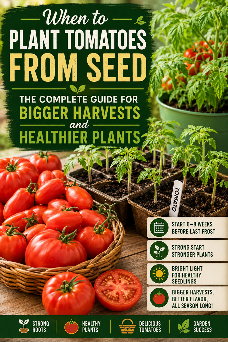 When to Plant Tomatoes From Seed: The Complete Guide for Bigger ...